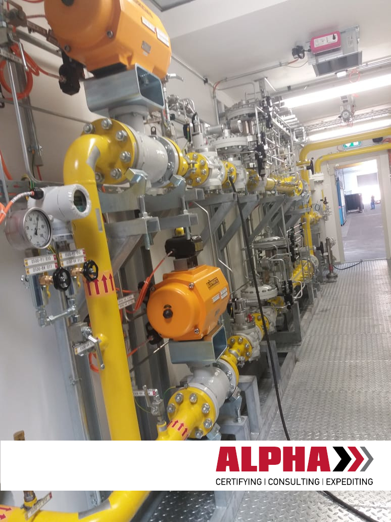 TRANSGAZ PIPELINE: First Stage – ALPHA – THINK QUALITY!